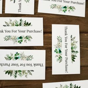 Office | Thank You Cards Business Card Size3x2 Inch Cards | Poshmark